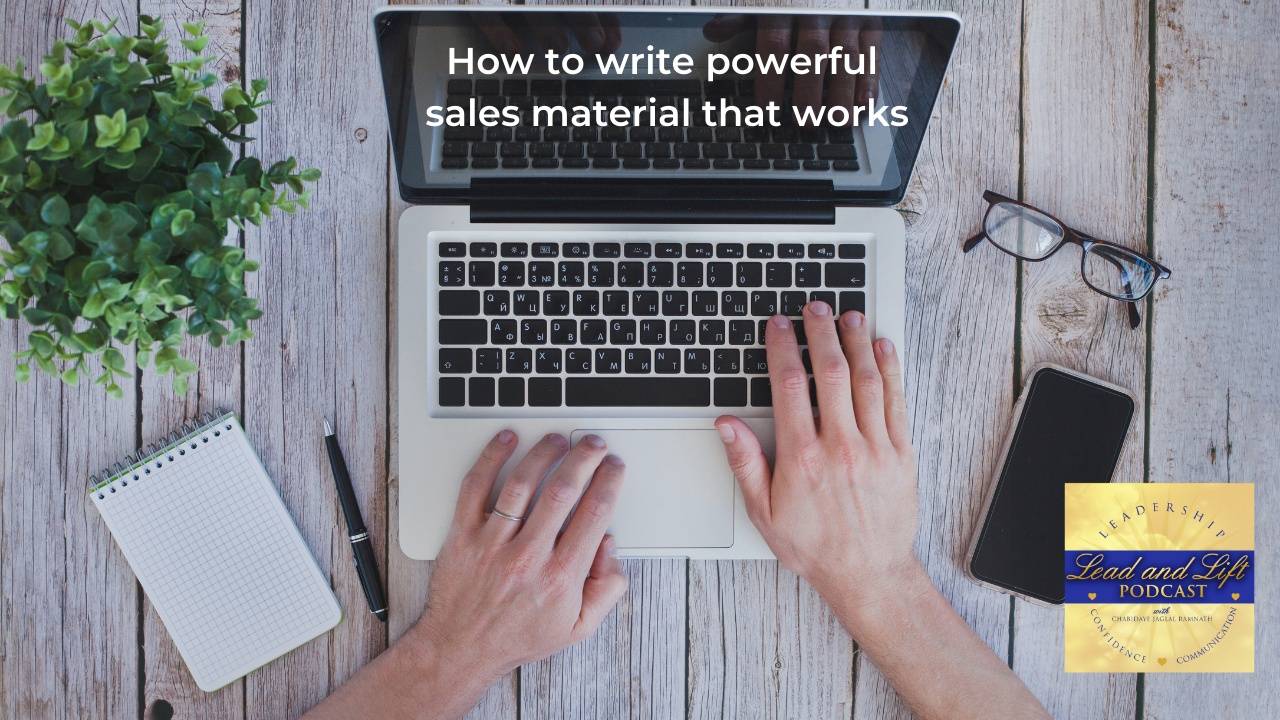 How to Write Powerful Sales Material that Works