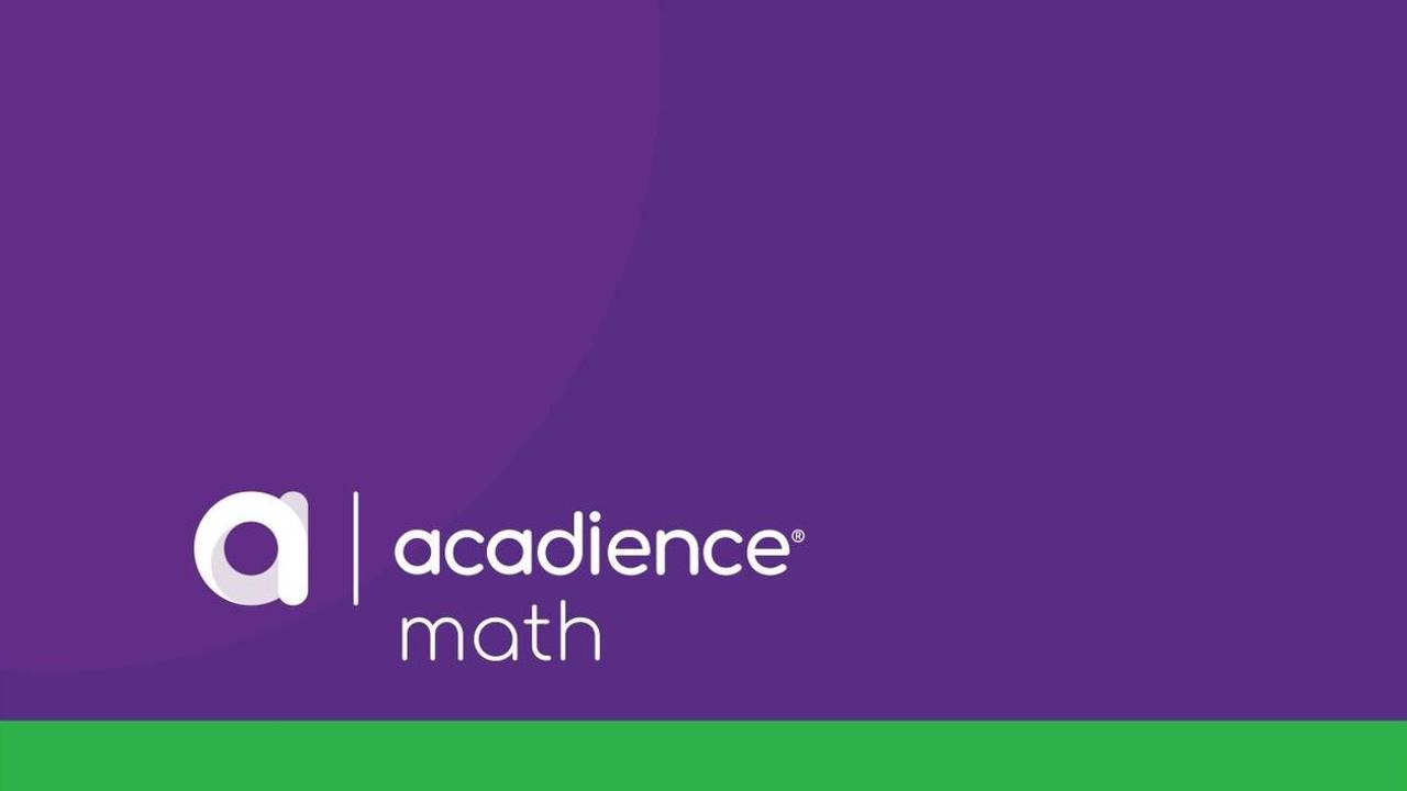 Acadience Math Essential Workshop
