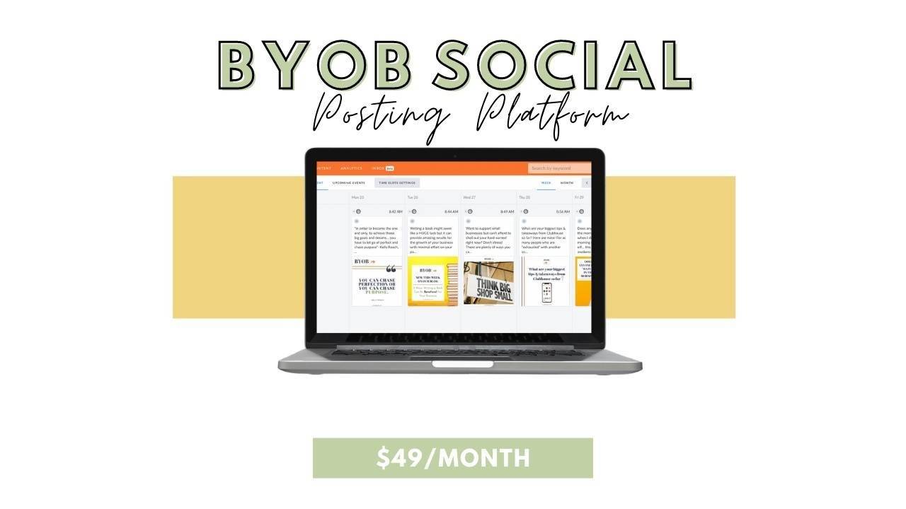 BYOB Social Posting Platform
