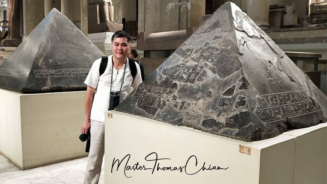 The Black Pyramid in Egypt