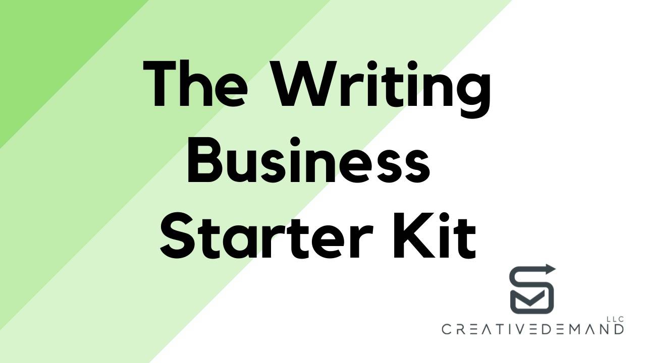 The Writing Business Starter Kit