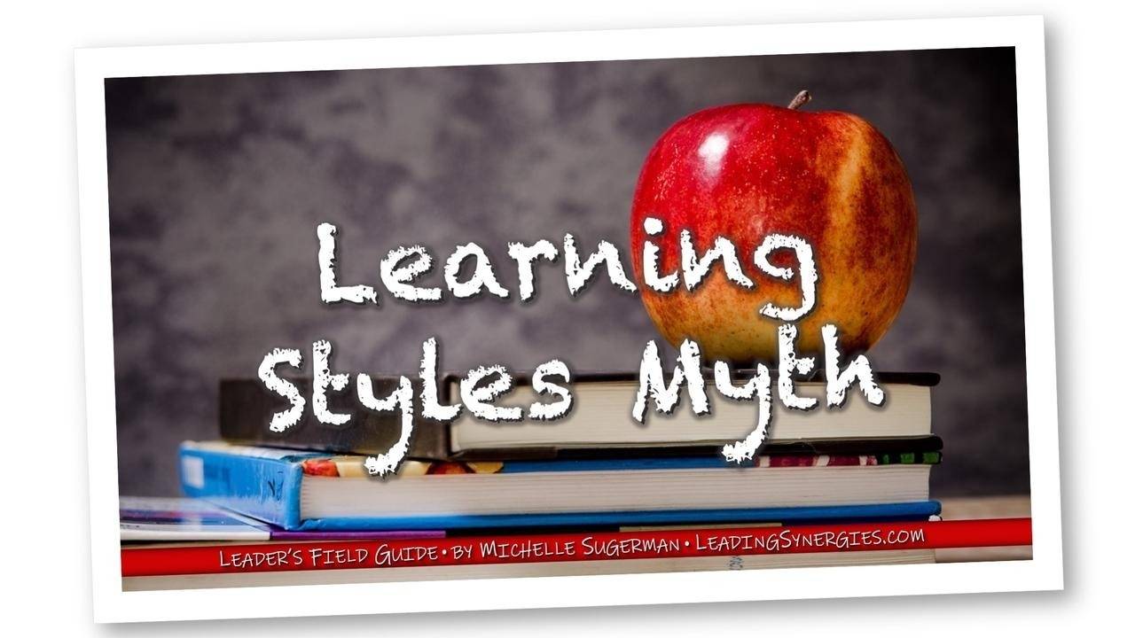 Learning Styles Myth