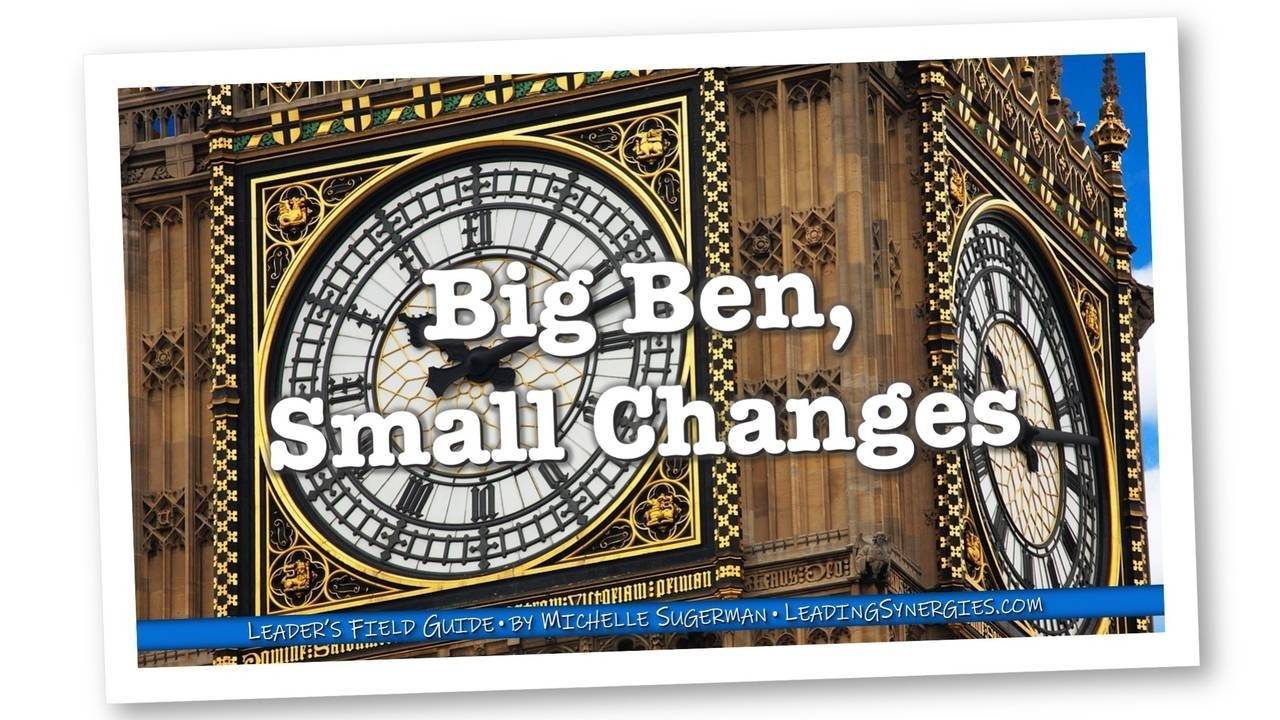 Big Ben, Small Changes