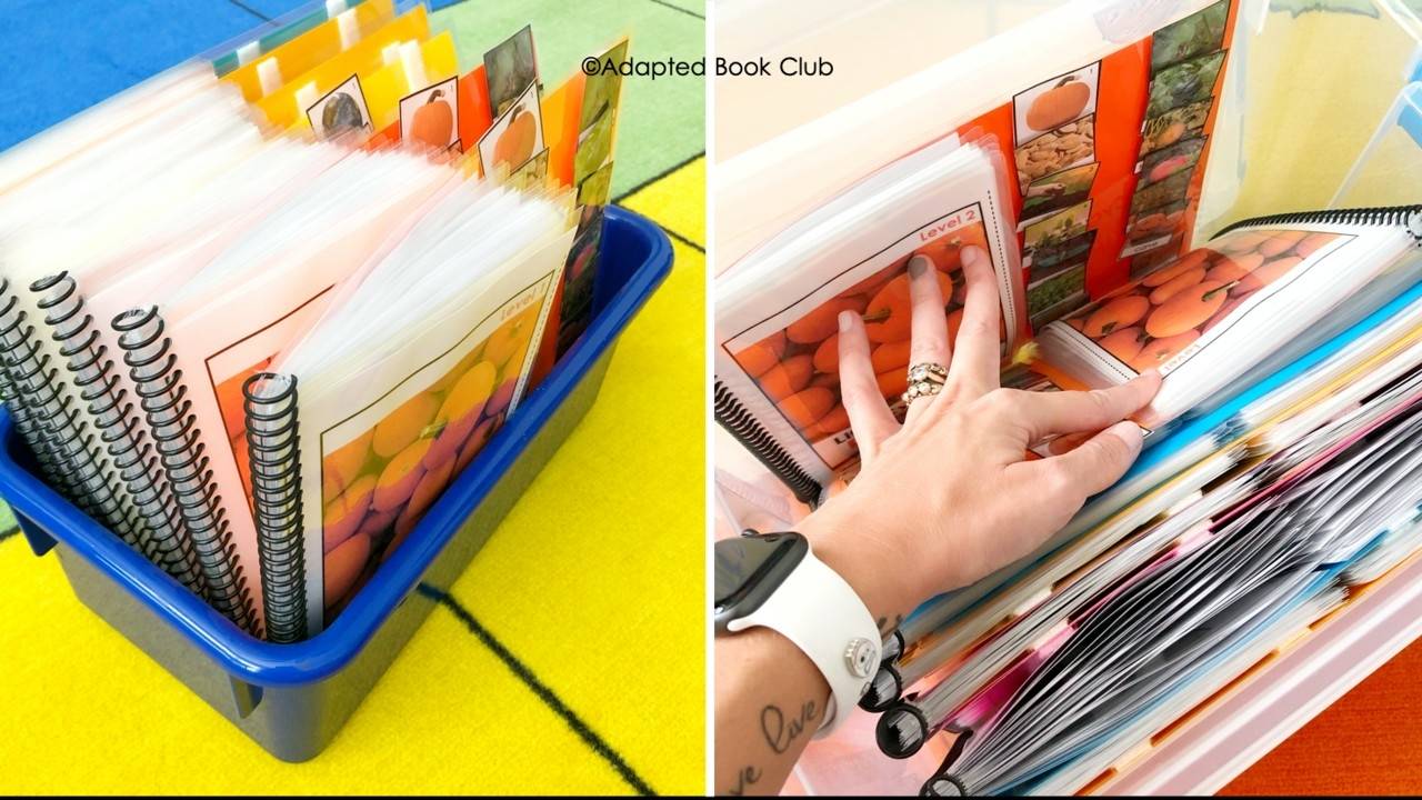 How to Store Adapted Books