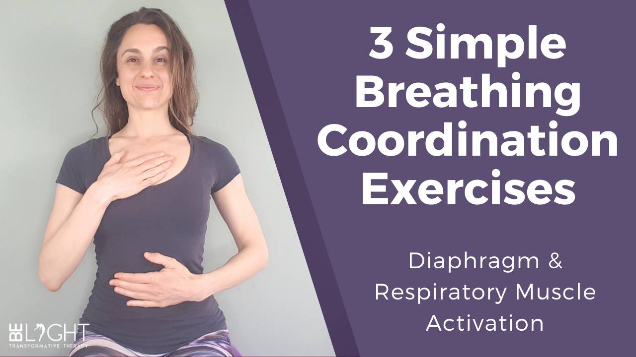 3 Simple Breathing Coordination Exercises