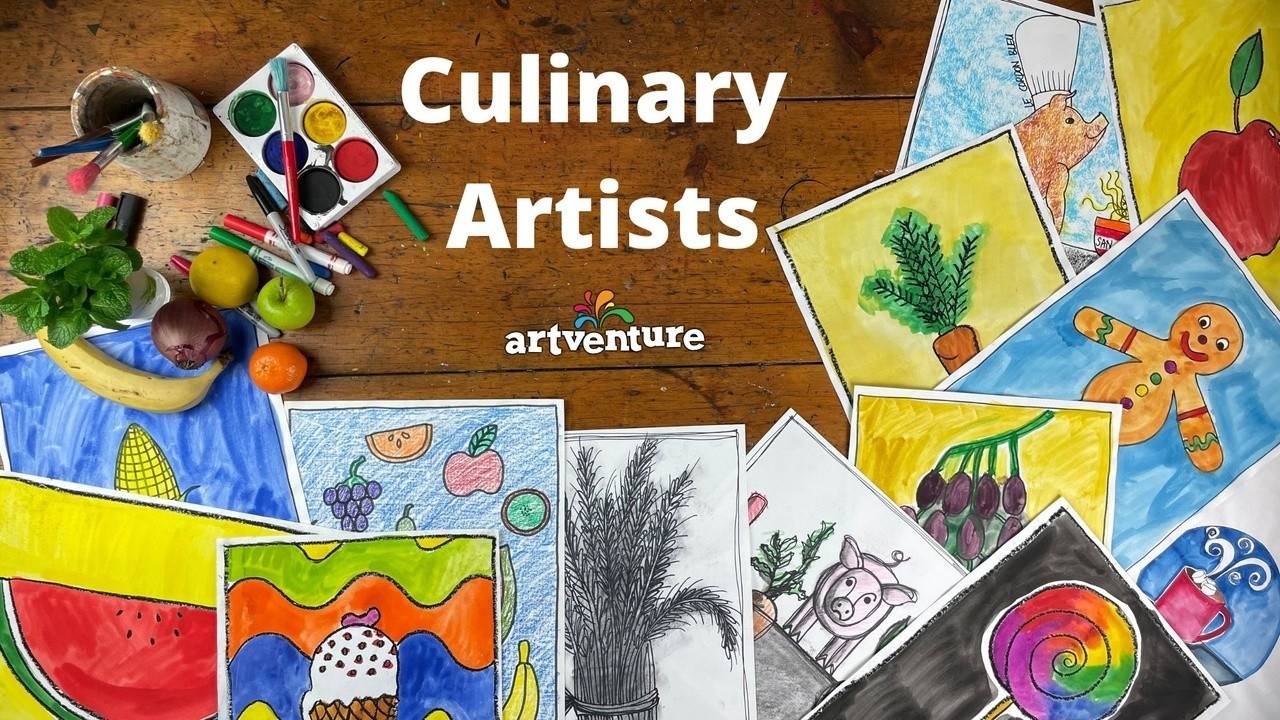 Culinary Artists: Fun with Food and how to draw it!