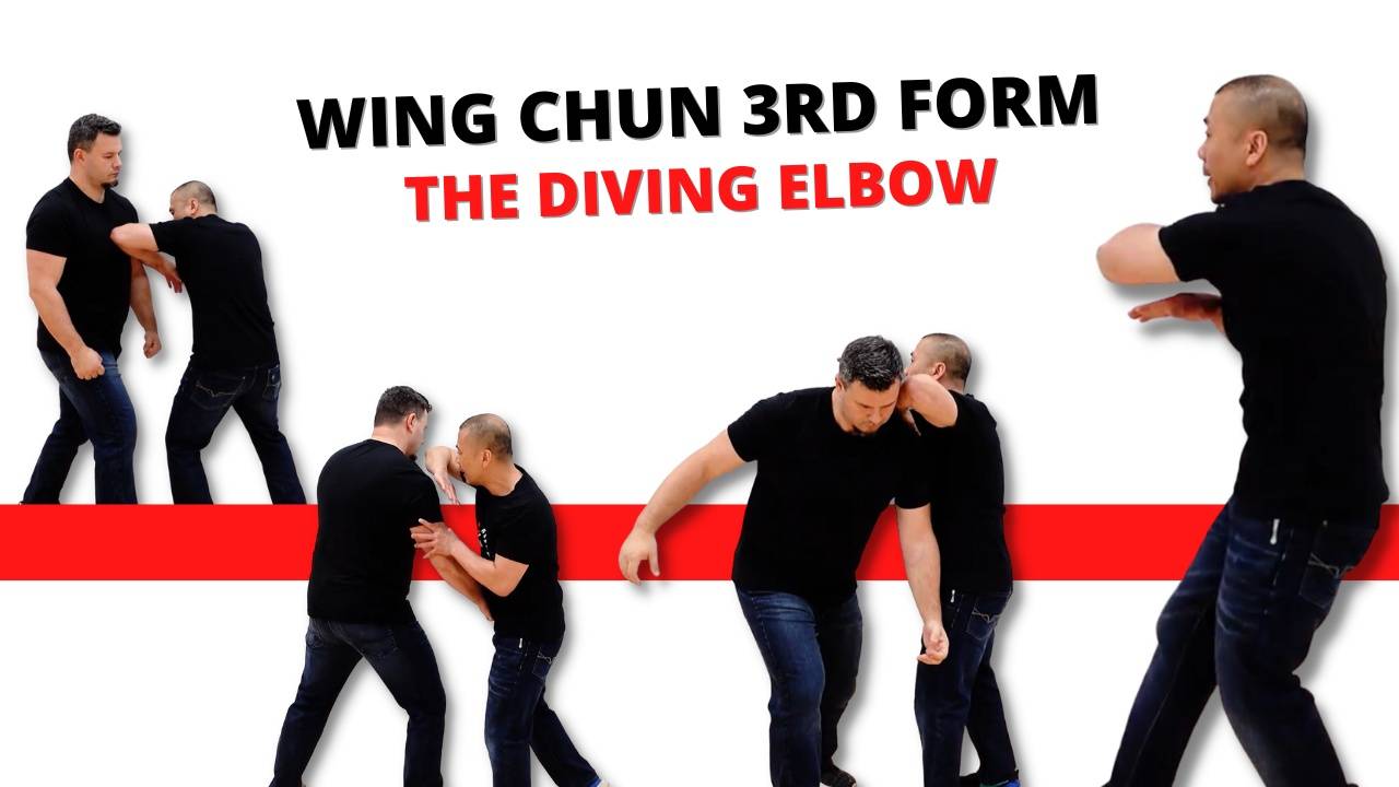 Adam Chan Kung Fu Report - How to train DIVING ELBOW using BILL GEE