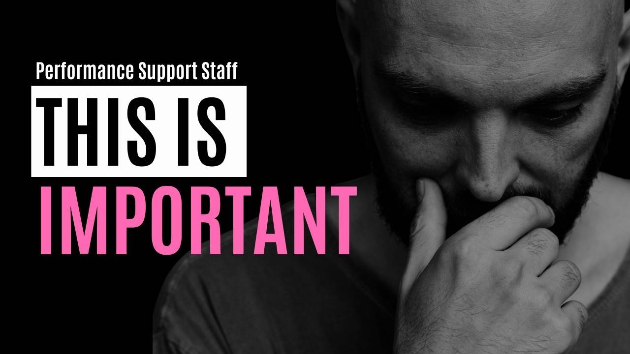 Male Performance Staff: Emotions Are Our Responsibility