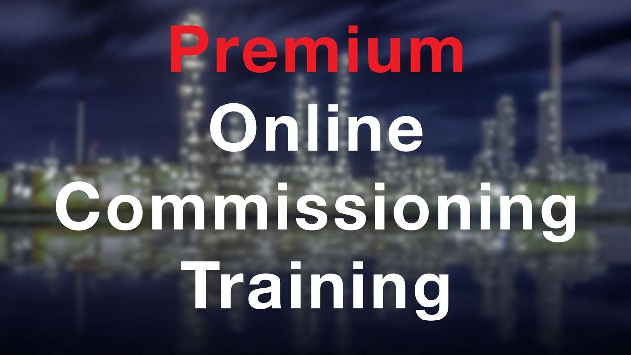 Premium Online Commissioning Training