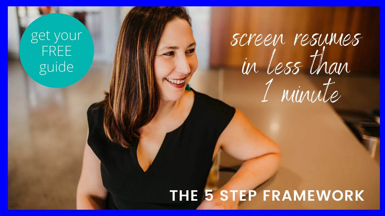 Learn How to Screen Resumes in Less Than 1 Minute