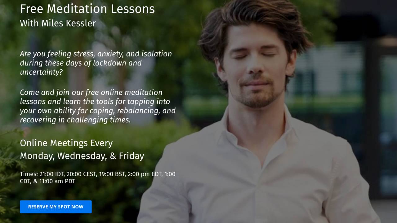 Free Online Meditations Lessons