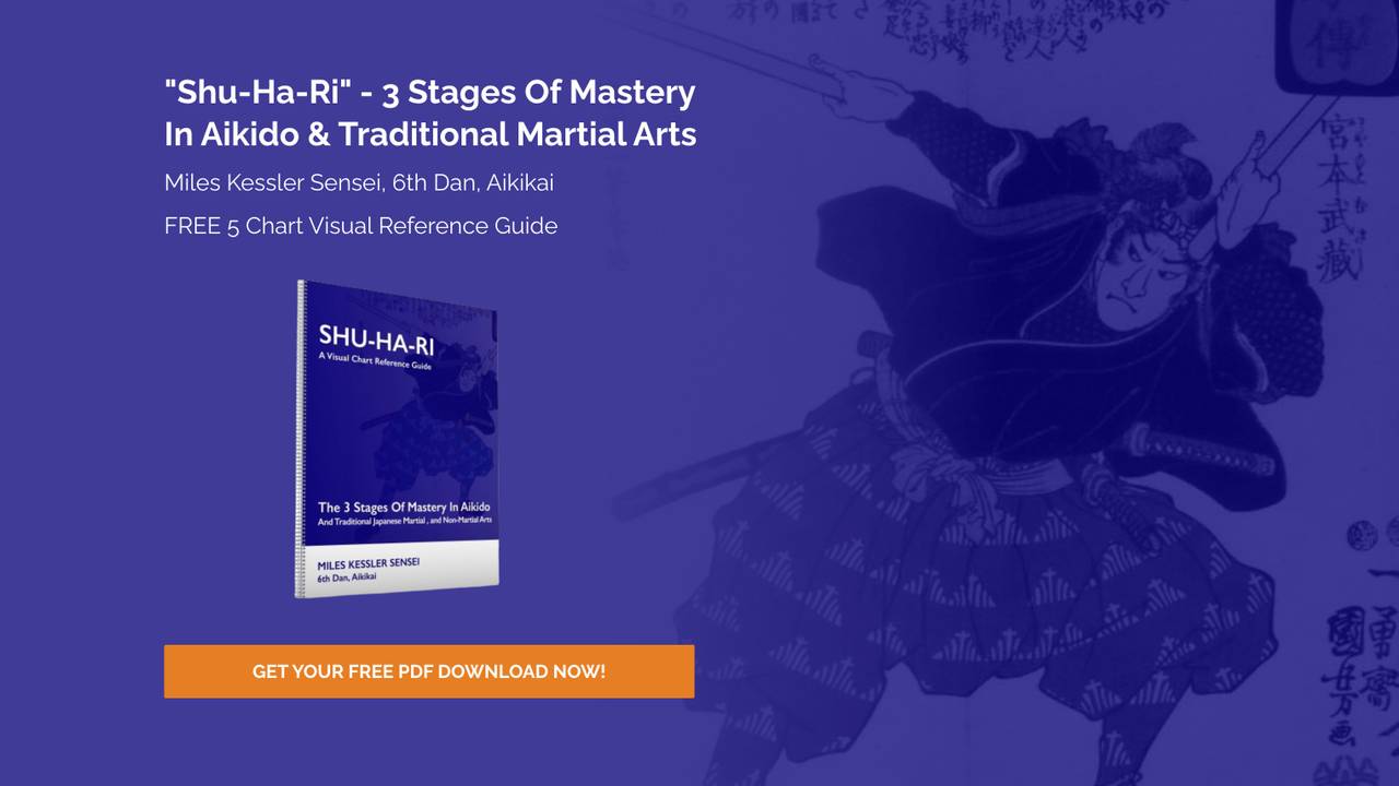 "SHU-HA-RI" 3 STAGES OF MASTERY IN AIKIDO | FREE Reference Guide