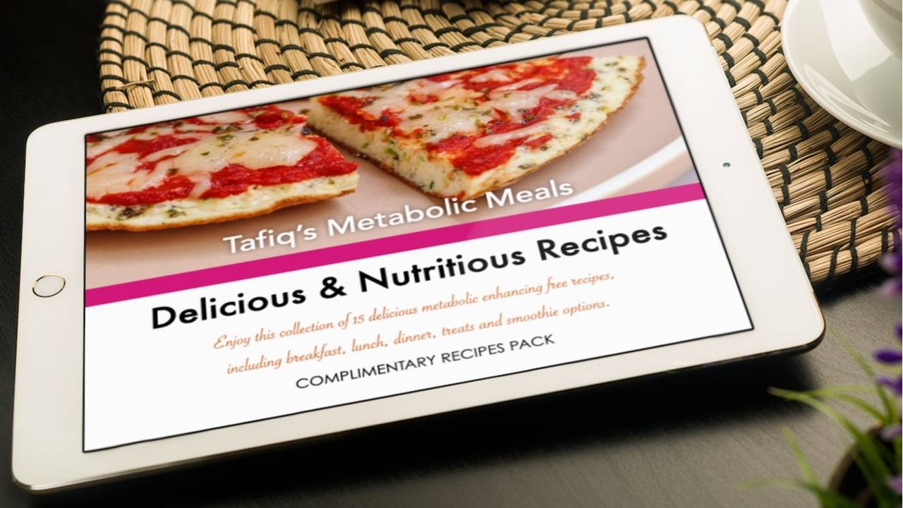 Tafiq's Complimentary Recipes Pack | Mr. Menopause: Tafiq Akhir