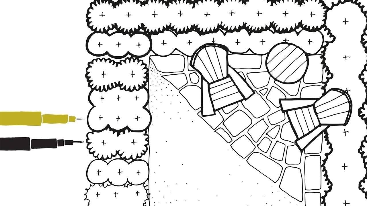 Line Weights for Landscape Plans