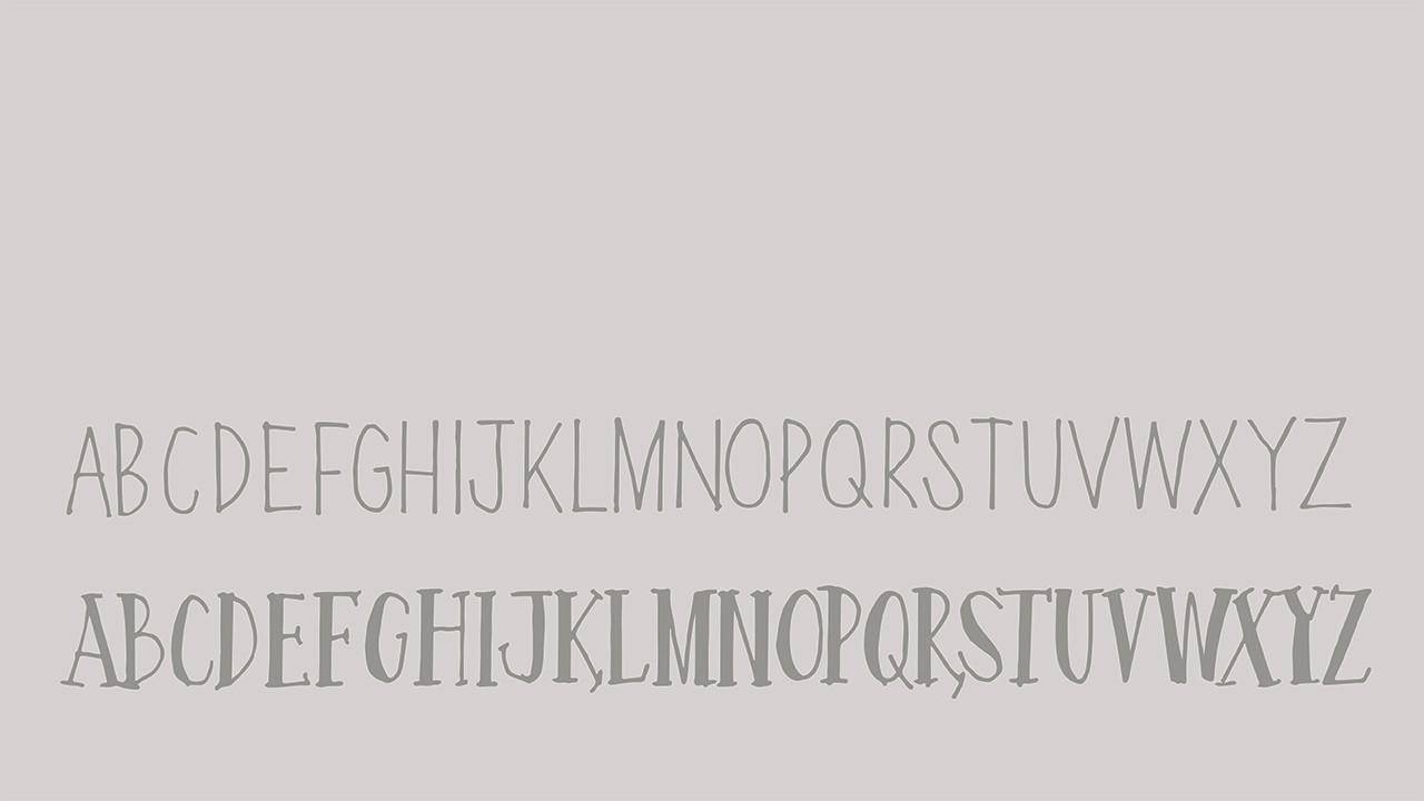 Simple Lettering for Landscape Plans