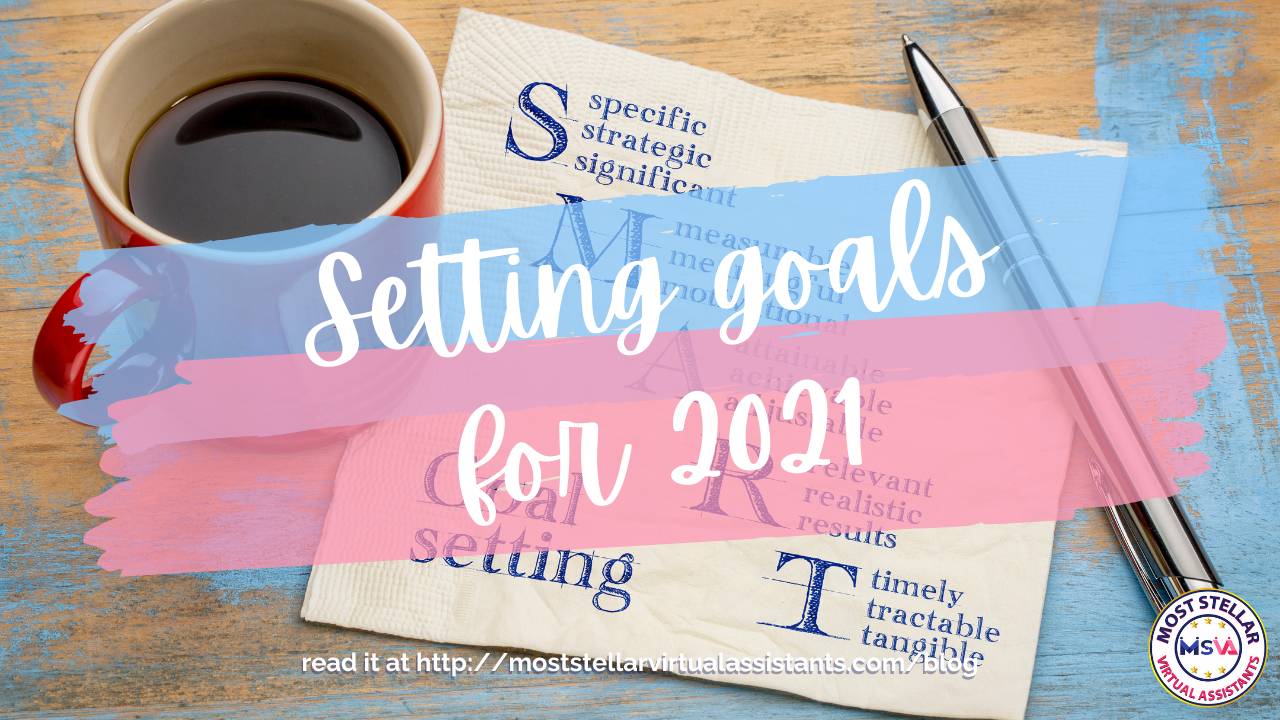 Setting Goals for 2021