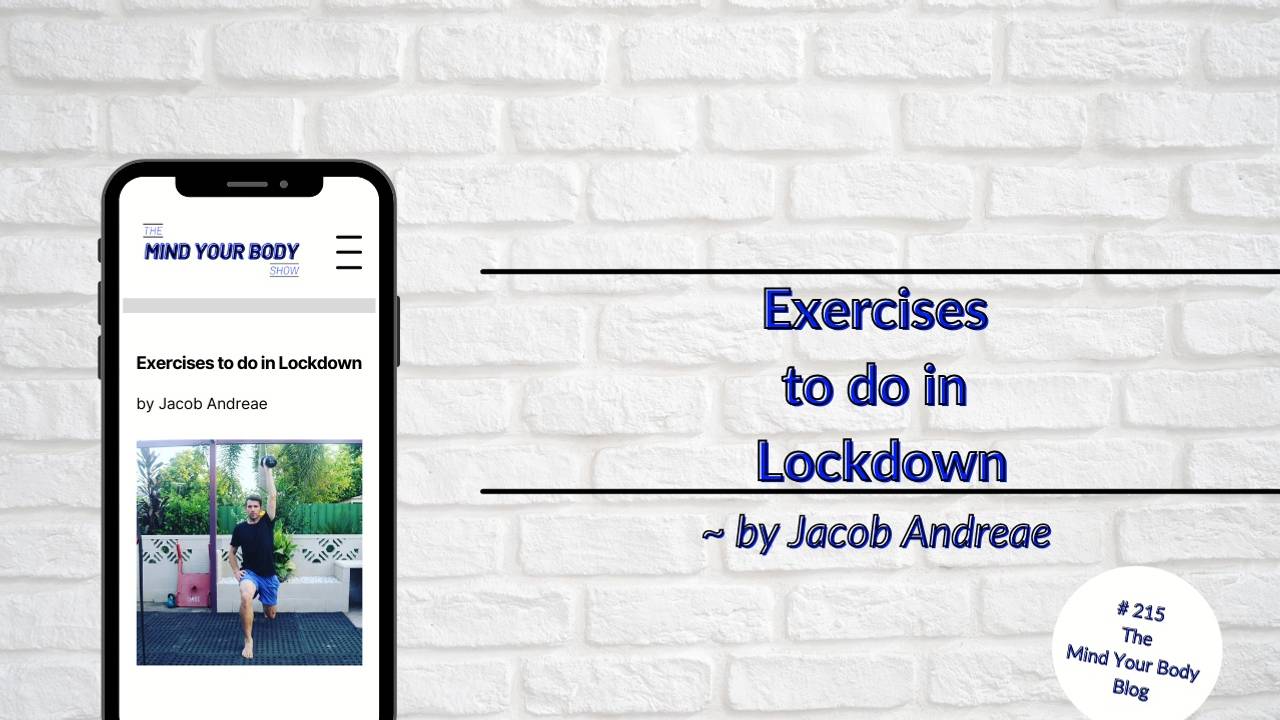 Exercises to do in Lockdown