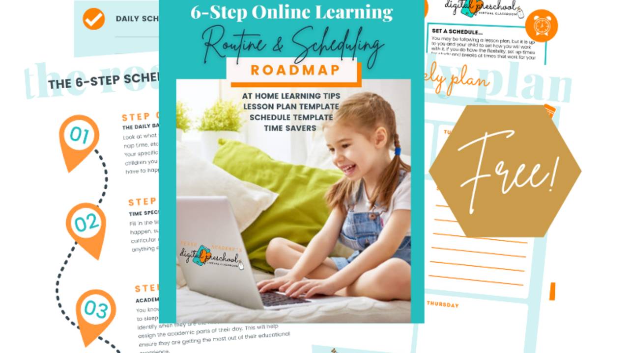 6 Step Roadmap to Stress Free Online Learning for Preschoolers