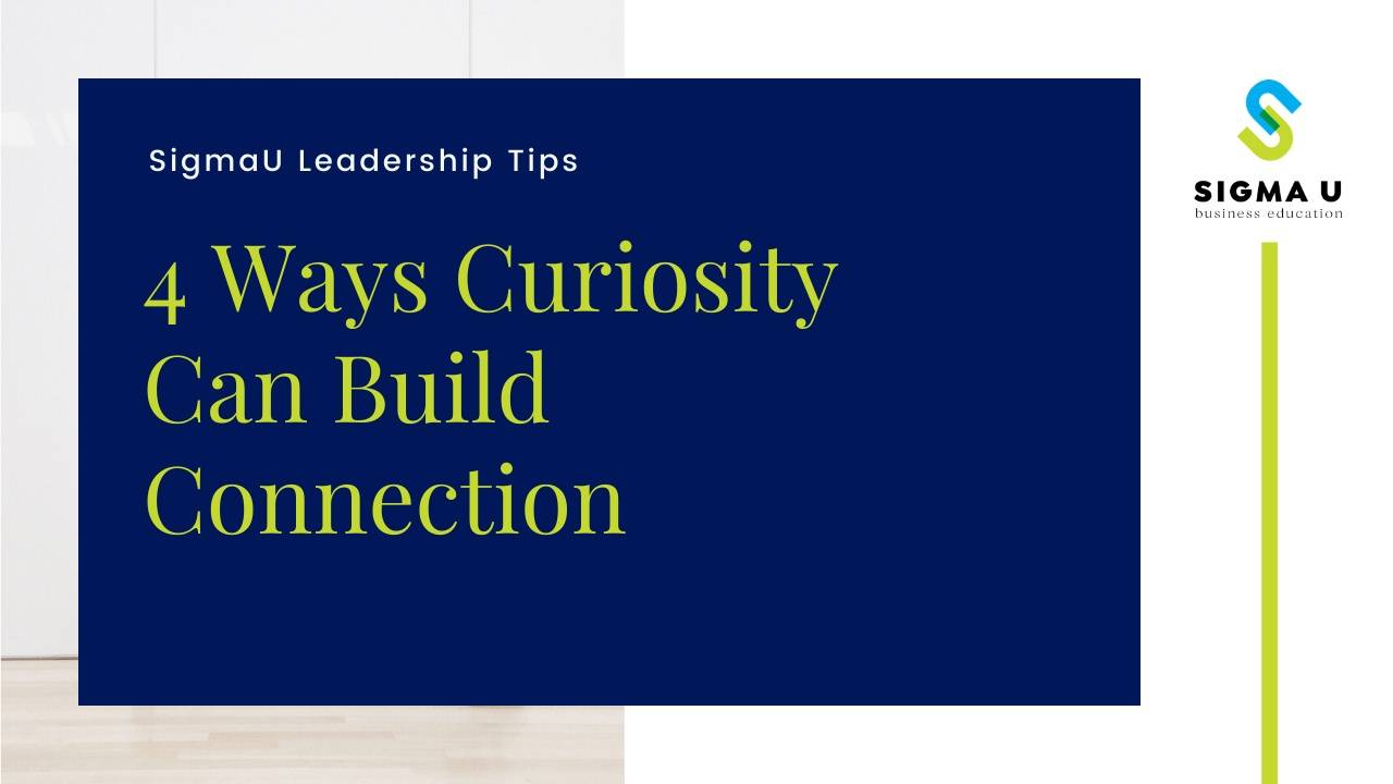 4 Ways Curiosity Can Build Connection - SigmaU Blog