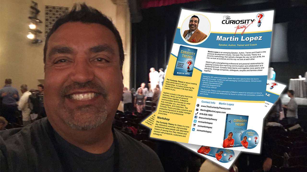 Speaker Martin Lopez