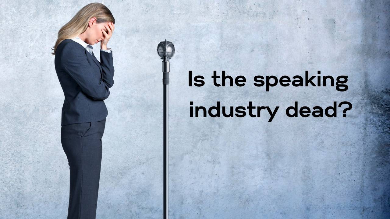 How to reinvent speaking when nobody's listening.
