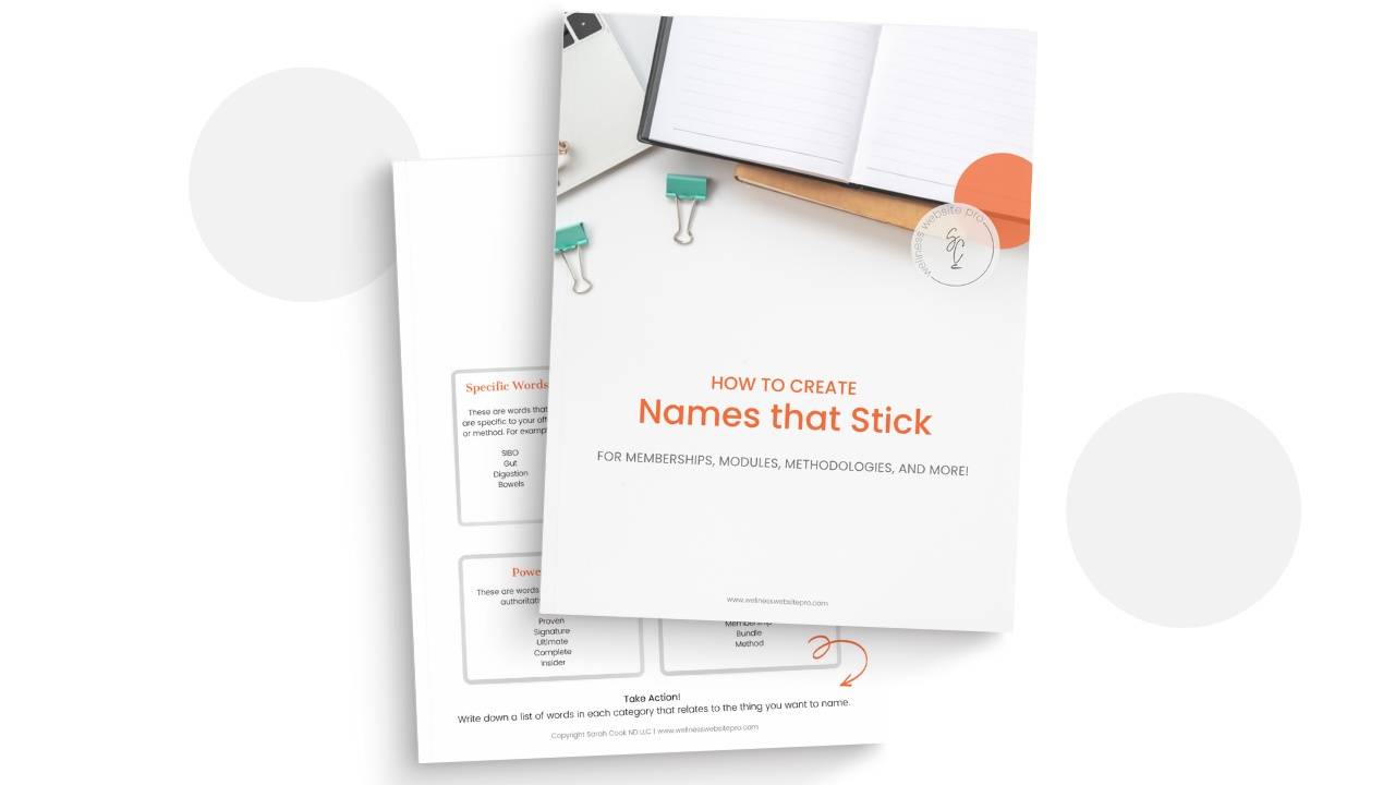 How to Create Names that Stick