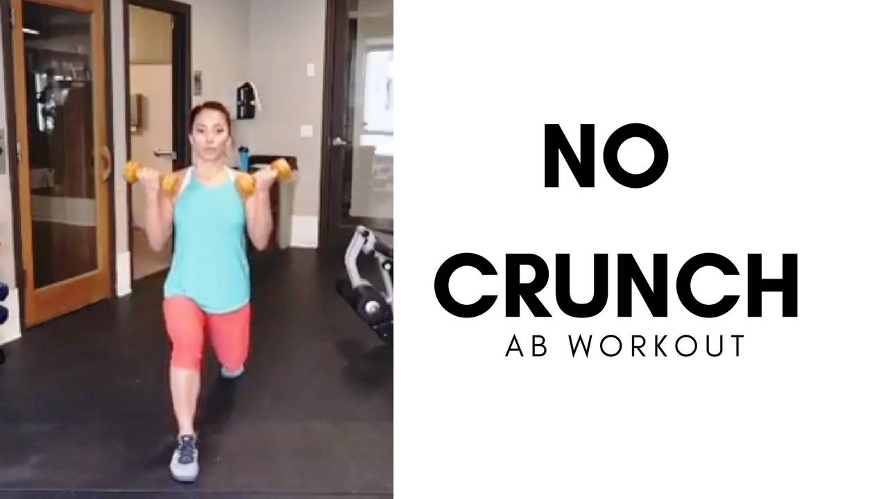 No Crunch Ab Workout