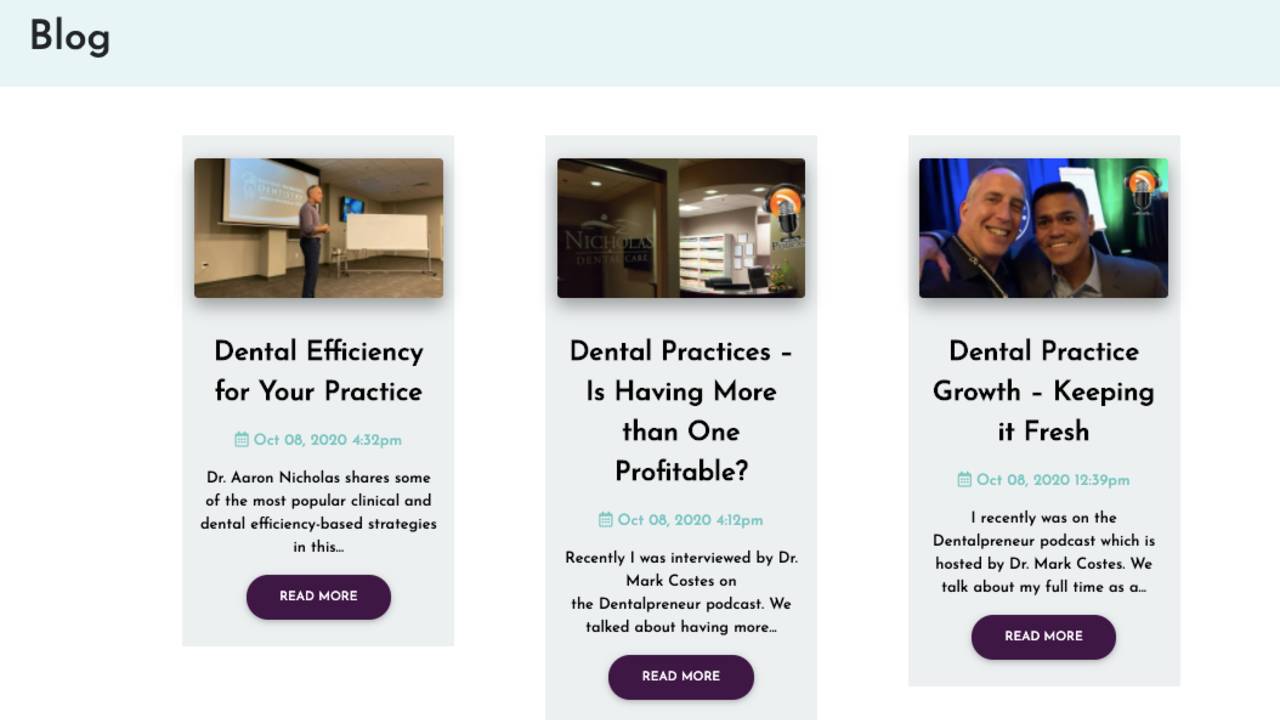 Dental Blogs & Articles