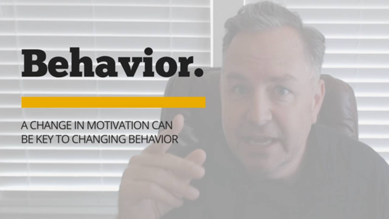 Three Key Steps To Changing Behavior