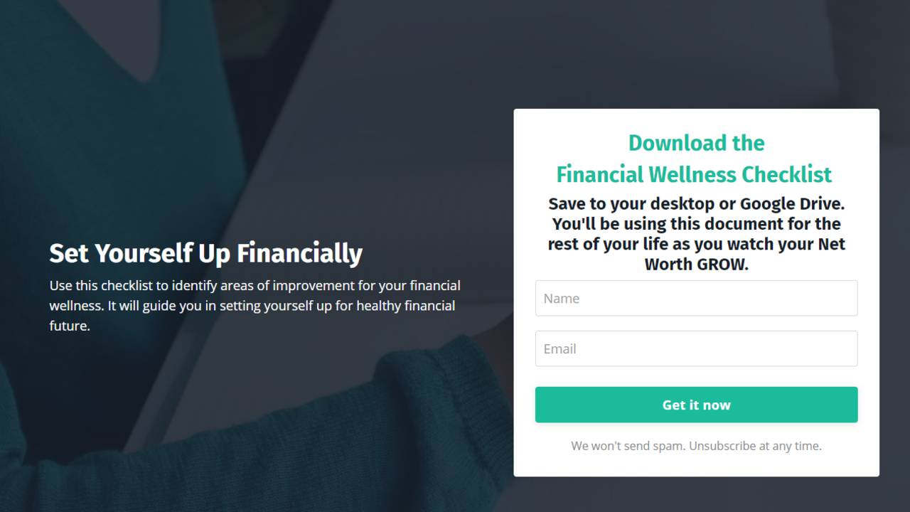 Financial Wellness Checklist