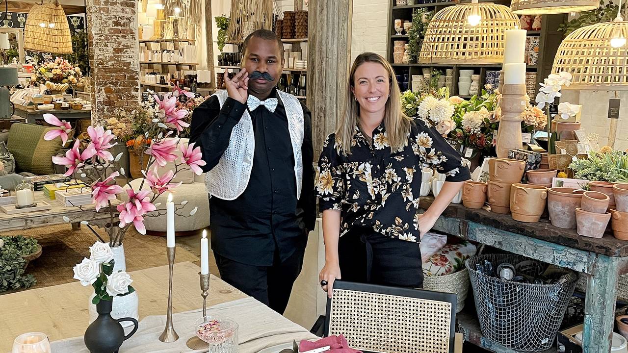 Valentine's Day Styling Challenge on Studio 10 with Daniel Doody!