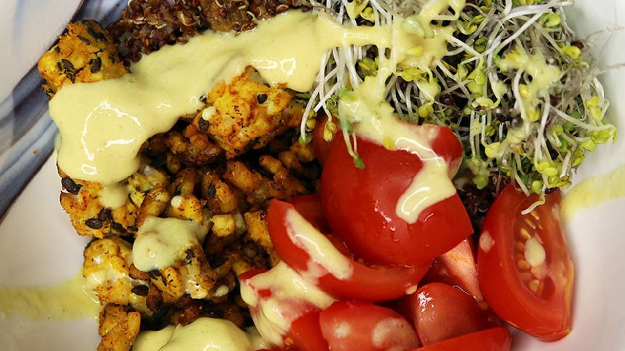 Tempeh Buddha Bowl (Vegan)