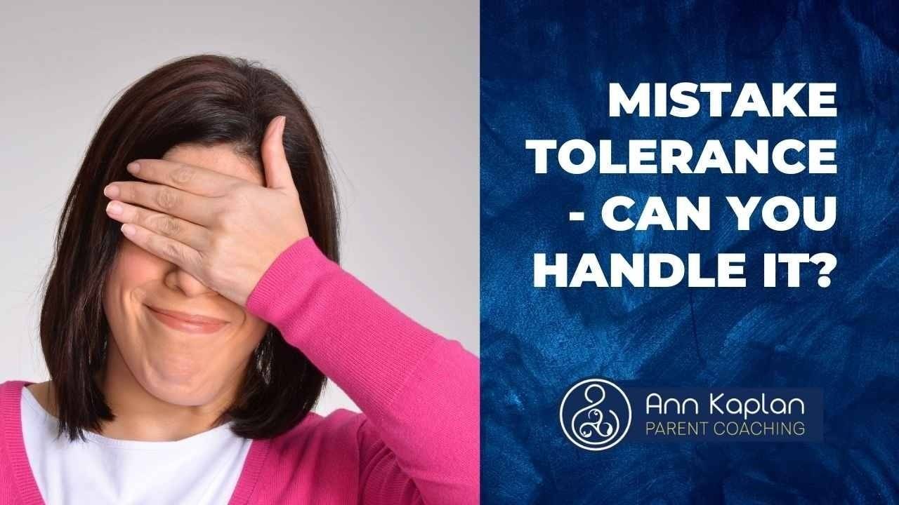 Mistake Tolerance - Can You Handle It