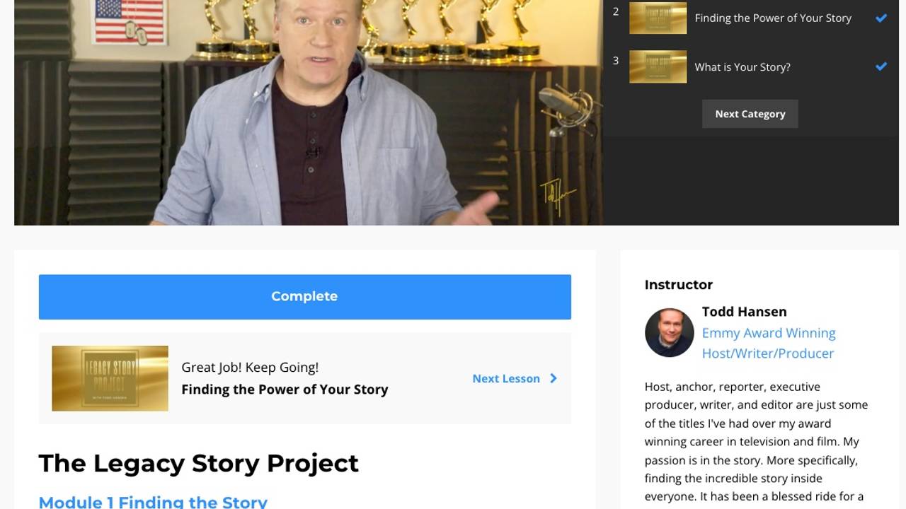 Personal History Life Story Videos for Family History