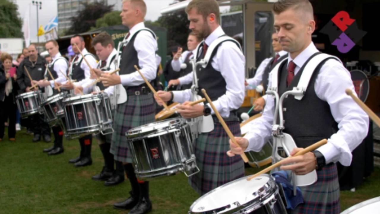 Scottish Power Pipe Band Drum Corps 2018 Drum Salute
