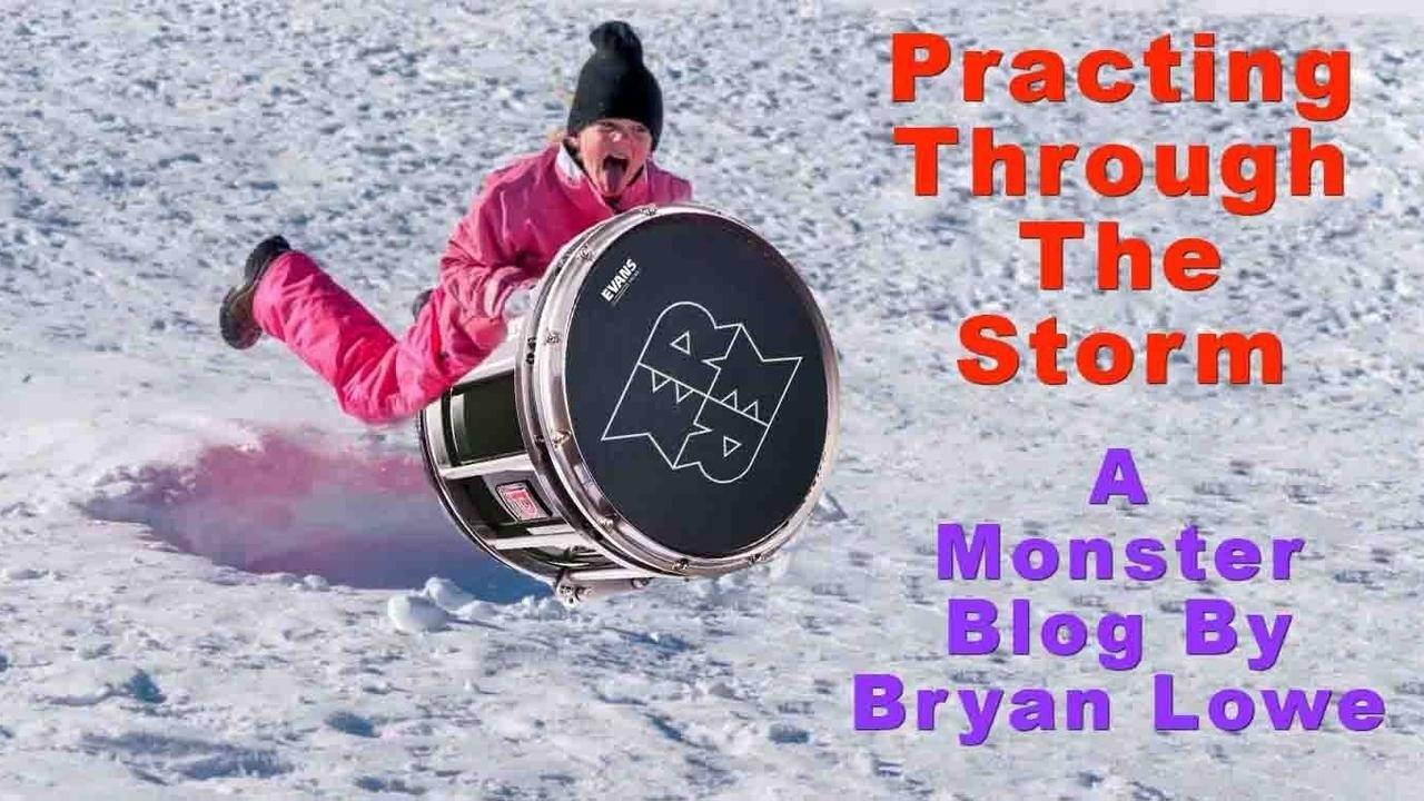 Practicing Through The Storm by Bryan Lowe