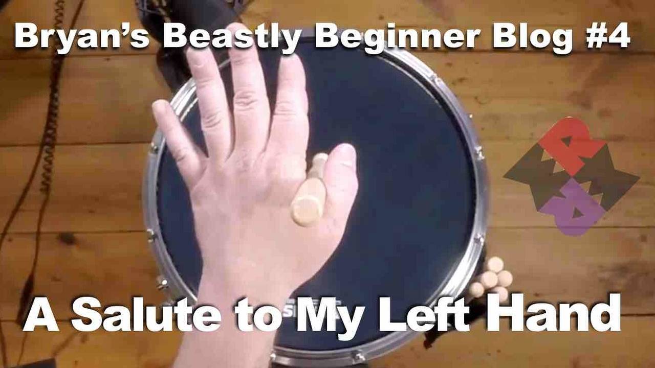 Bryan's Blog: A Salute to My Left Hand