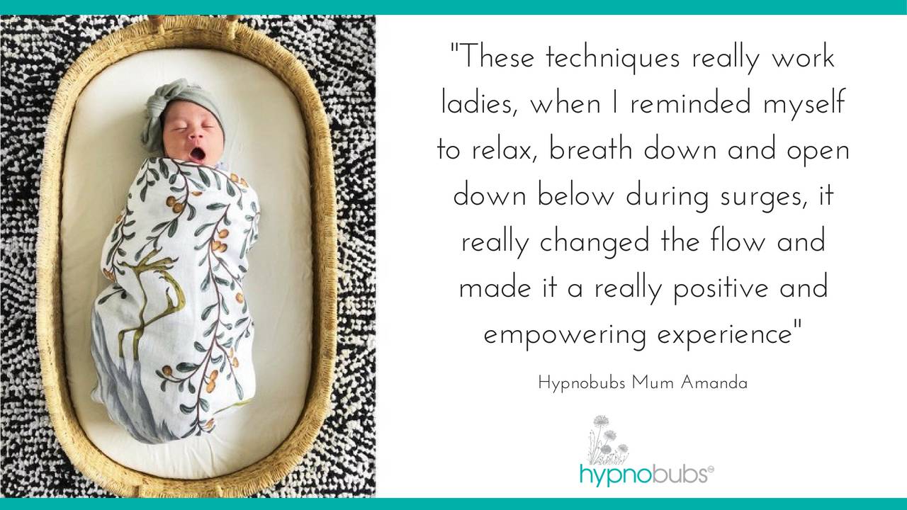 "These techniques really work ladies" - Hypnomum Amanda's Birth Story