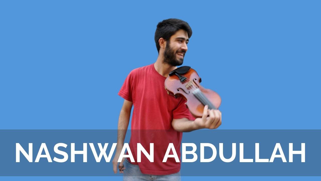 Syrian Violinist Used Music to Escape War -Nashwan Abdullah