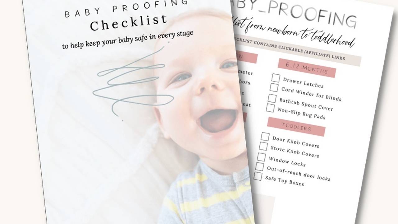 Baby Proofing Checklist