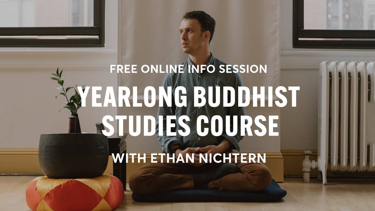 Yearlong Buddhist Studies Information Session with Ethan Nichtern