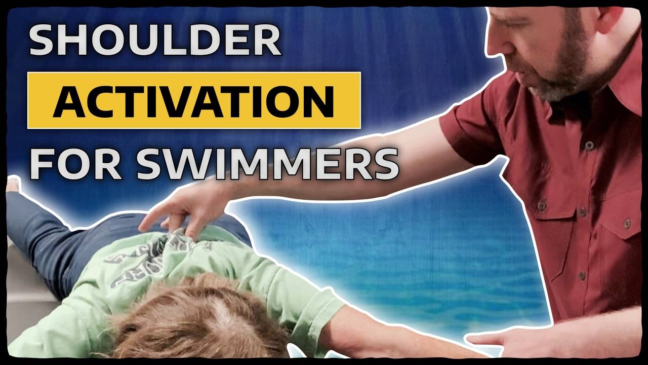 SHOULDER ACTIVATION for SWIMMERS | Lower Trapezius Facilitation