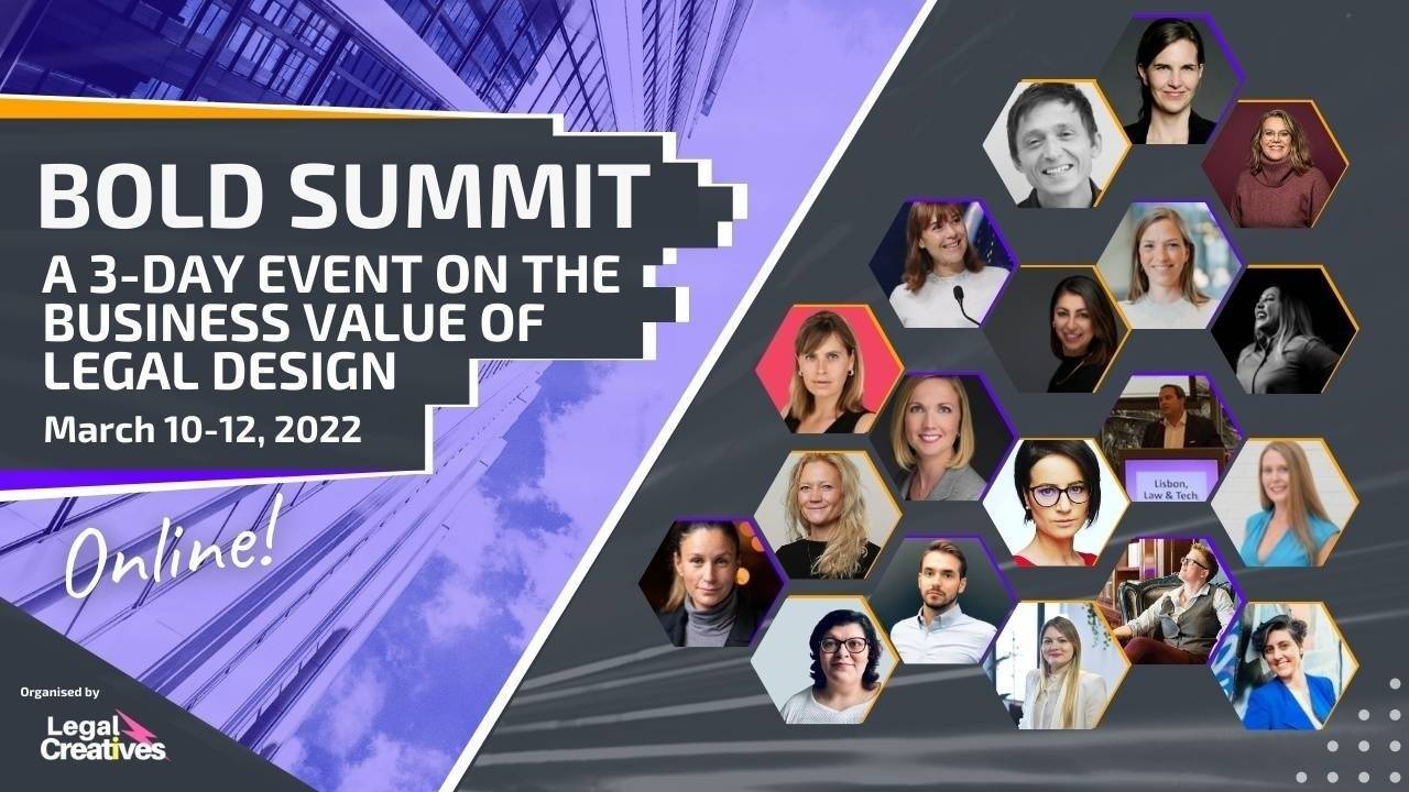 Live! BoLD Summit on the Business of Legal Design!