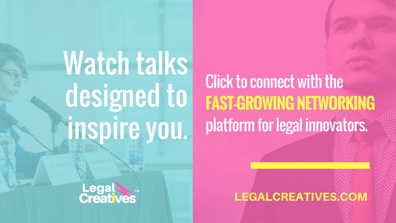 Legal Innovation just got easier. Watch our talks now.