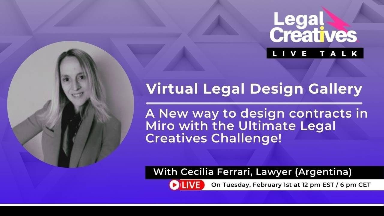 Join us for the Legal Creatives Talk Live + Replay!