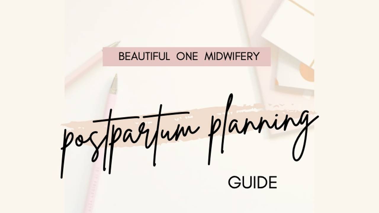 Free Postpartum Planning Worksheet