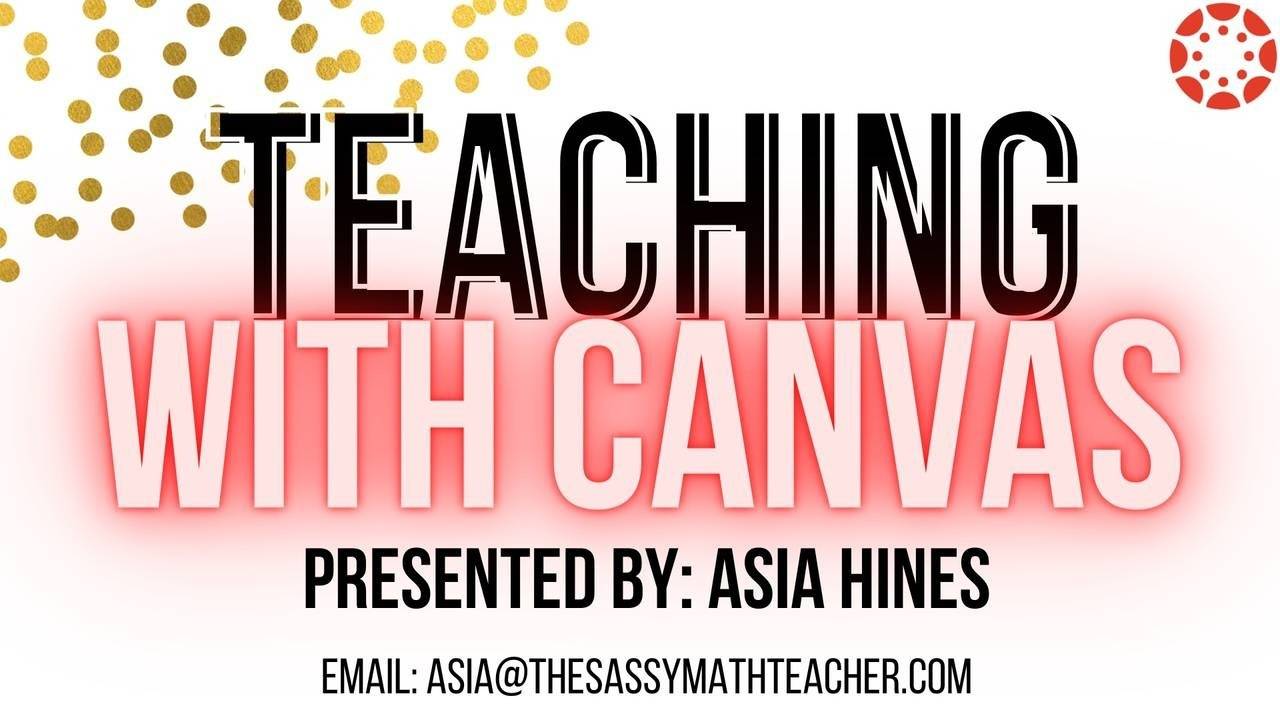 Teaching With Canvas Workshop Sales Page