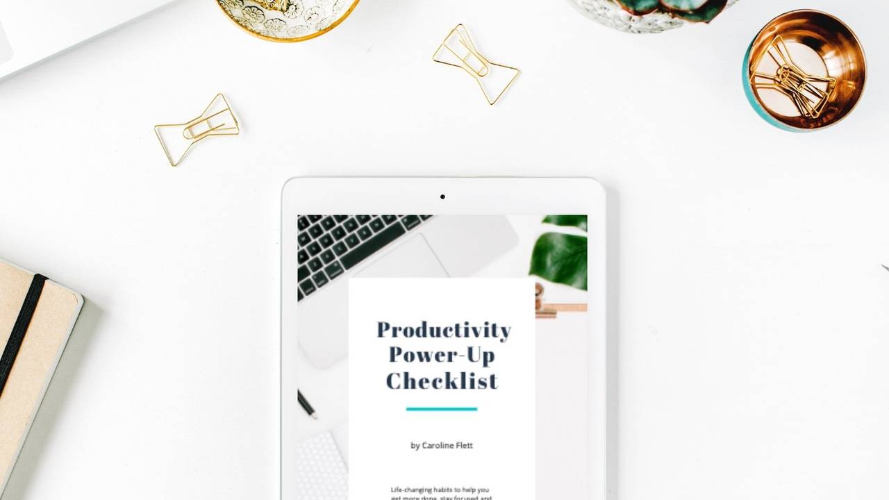 Productivity Power-Up Checklist