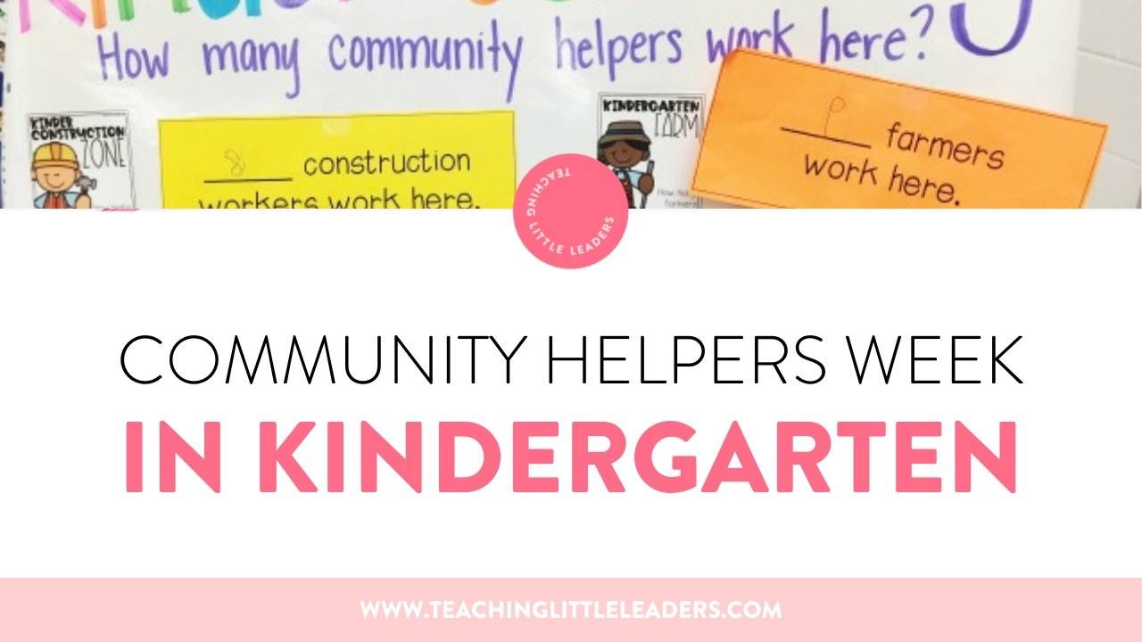 Community Helpers Week in Kindergarten