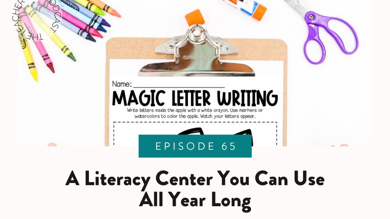 A Literacy Center You Can Use All Year Long